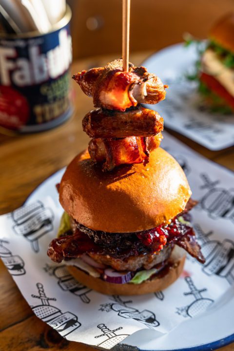 Shooting the Festive Burger at Bonfire - A Dash & A Splash