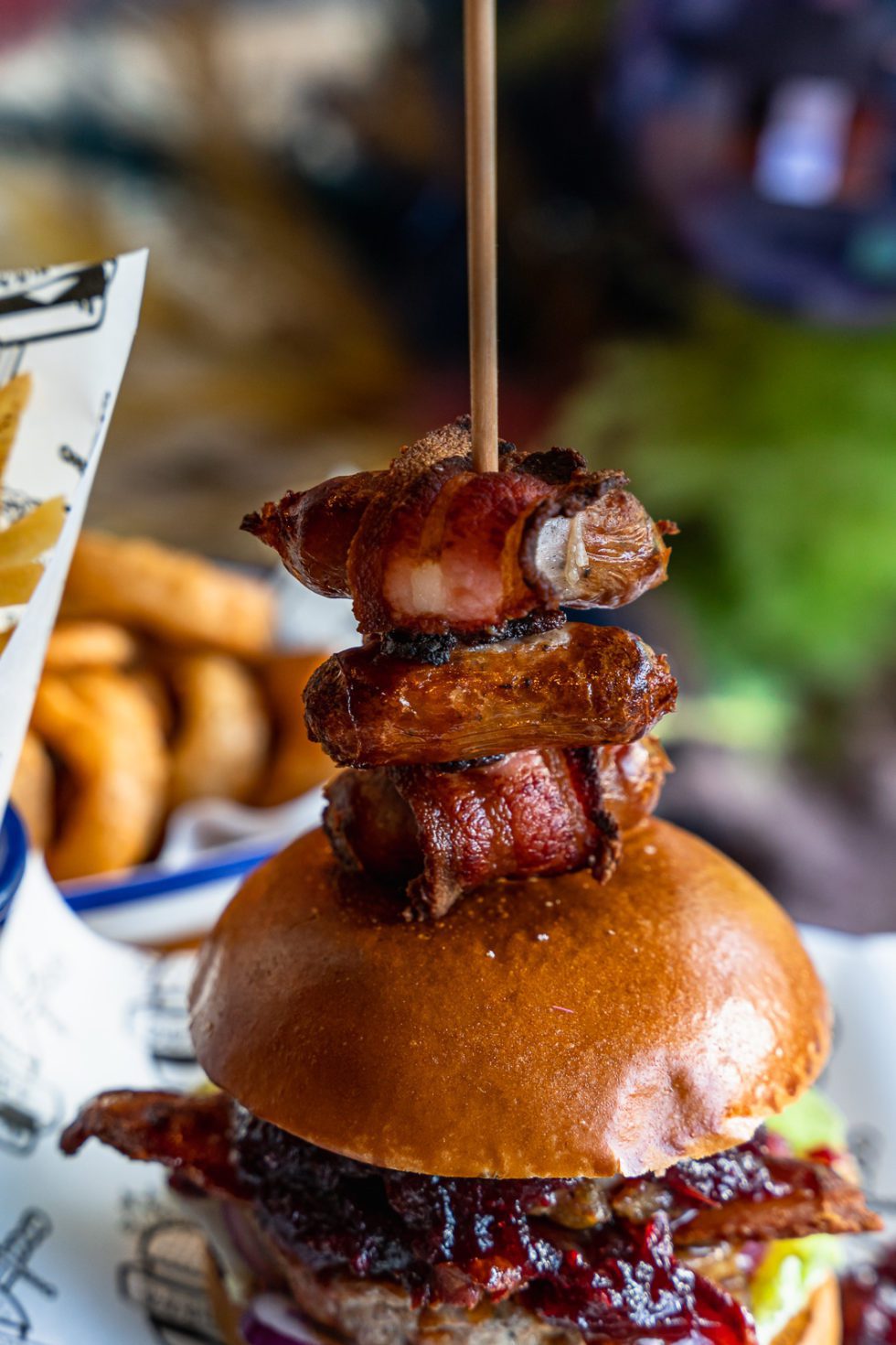 Shooting the Festive Burger at Bonfire - A Dash & A Splash